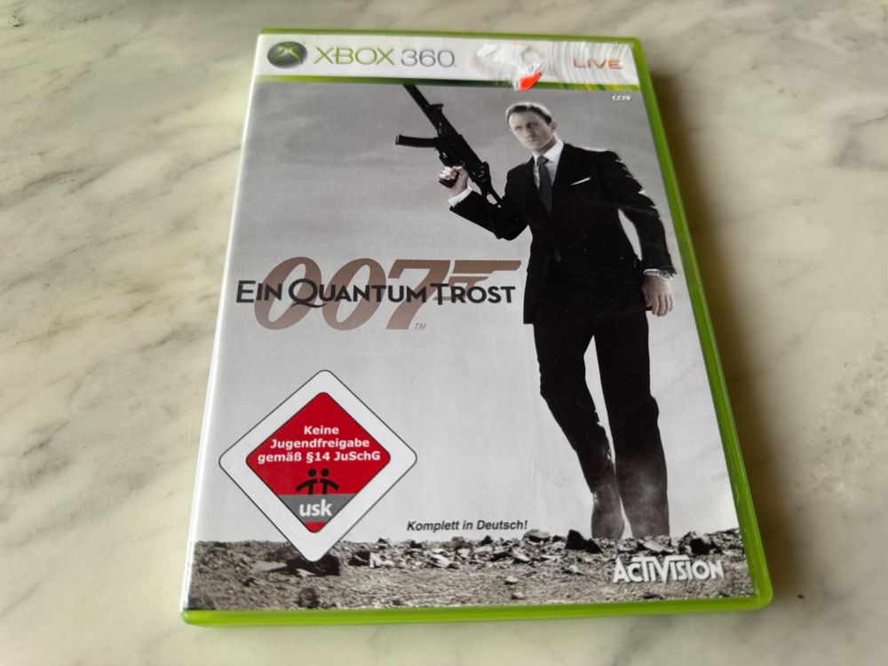 007 EIN QUANTUM TROST SPIEL FÜR XBOX 360 (Gebraucht) in hägendorf für CHF 14 – mit Lieferung auf ...
