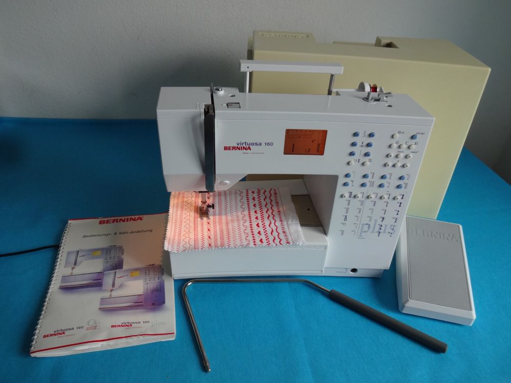 *BERNINA virtuosa 160* Revidiert mit 4 - Monate Garantie (Gebraucht) in ...