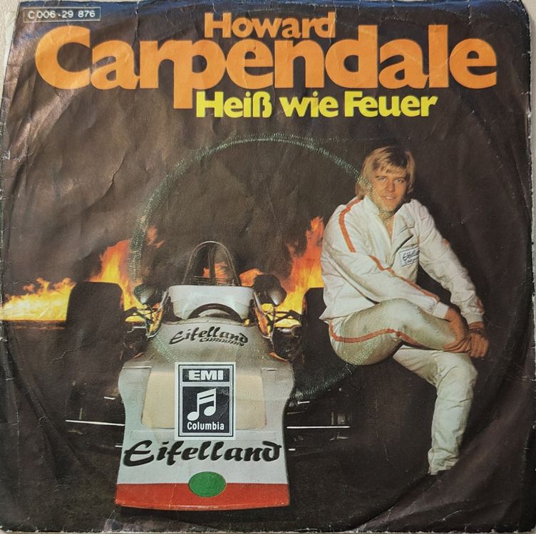 Vinyl Single Howard Carpendale - Heiss wie Feuer (Gebraucht) in ...