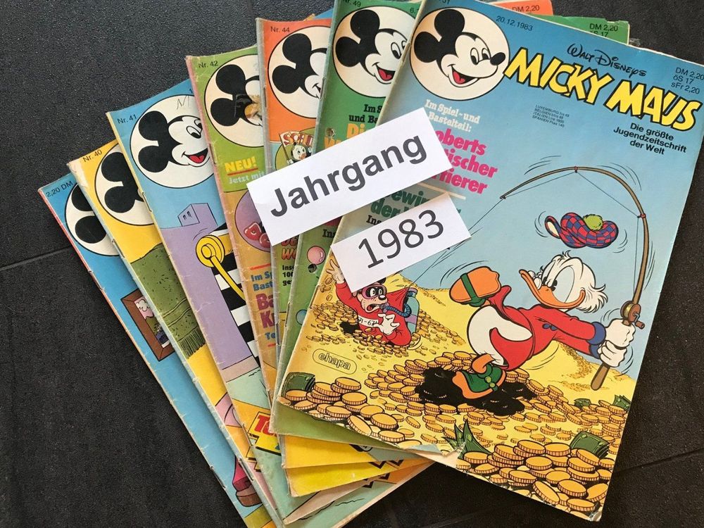 Micky Maus, 1983, 7 Hefte | Kaufen auf Ricardo