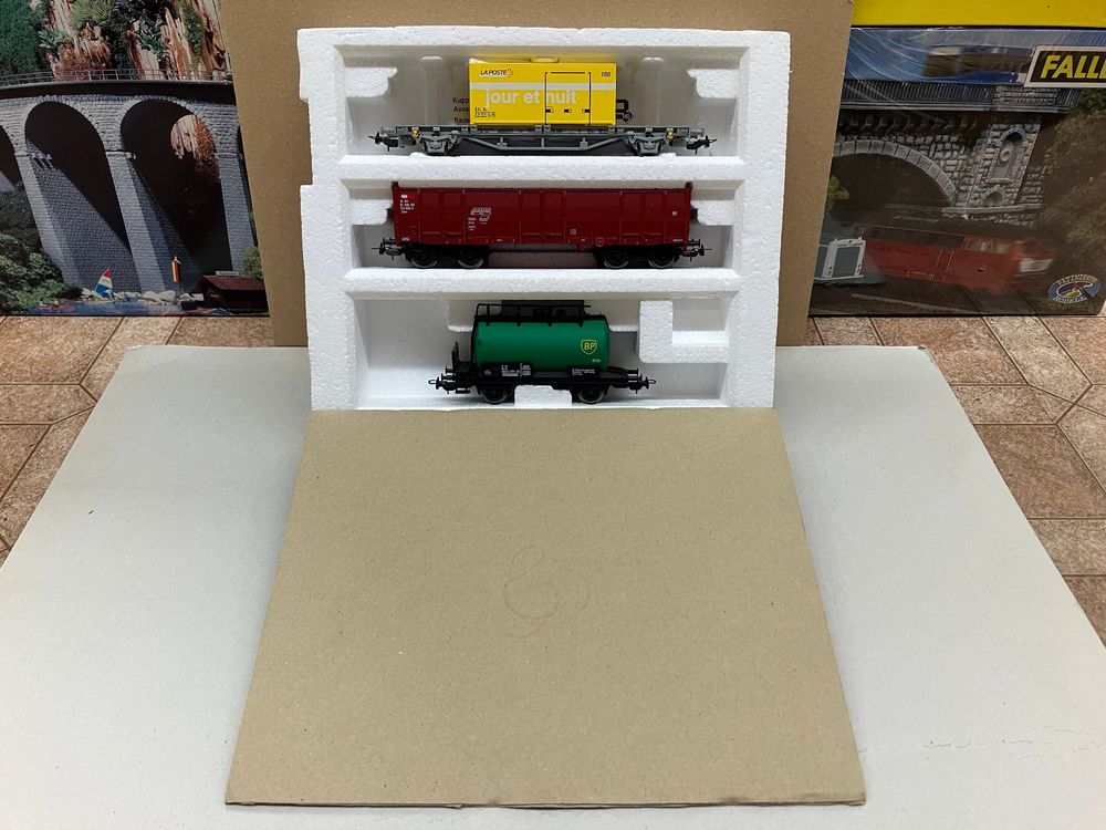 PIKO 3 verschiedene Güterwagen, H0 GS u.WS | Kaufen auf Ricardo