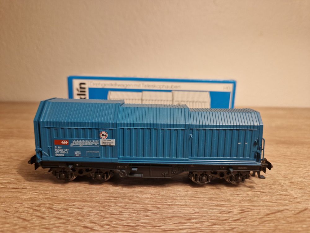 Märklin 4687 Teleskopwagen SBB OVP NEU | Kaufen auf Ricardo