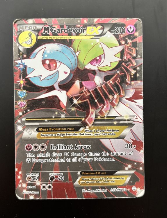 Pokémon Karte Mega-Gardevoir EX 98/108 XY Fates Collide (Gebraucht) in ...