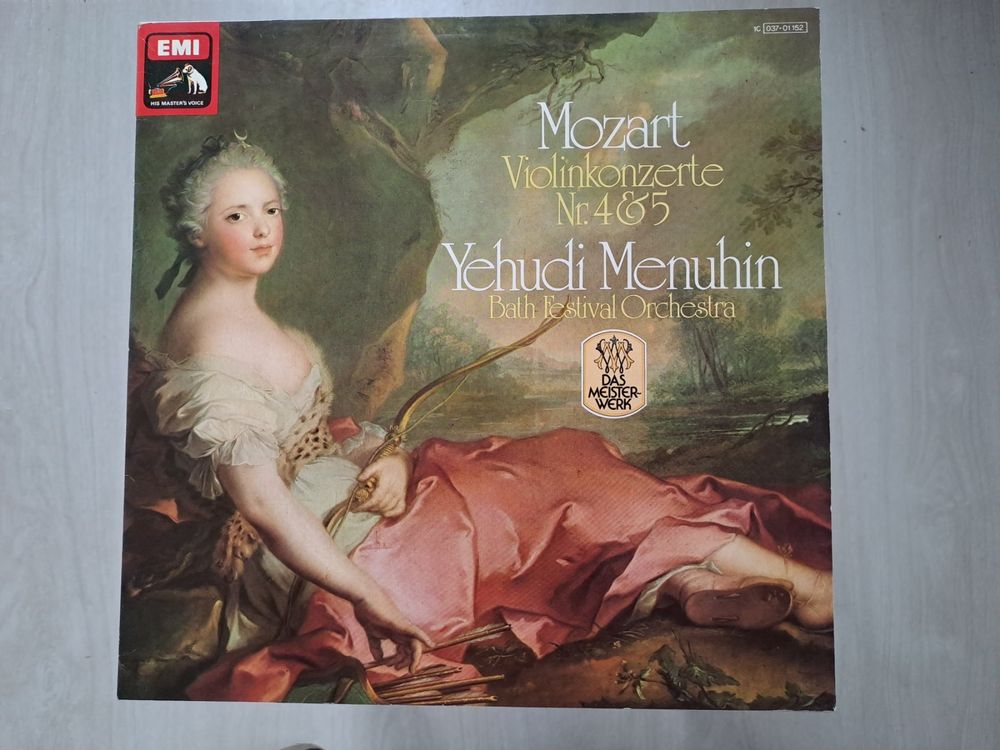 Schallplatte Vinyl Mozart Menuhin Violinkonzerte (Gebraucht) in Watt für CHF 5 – mit Lieferung ...