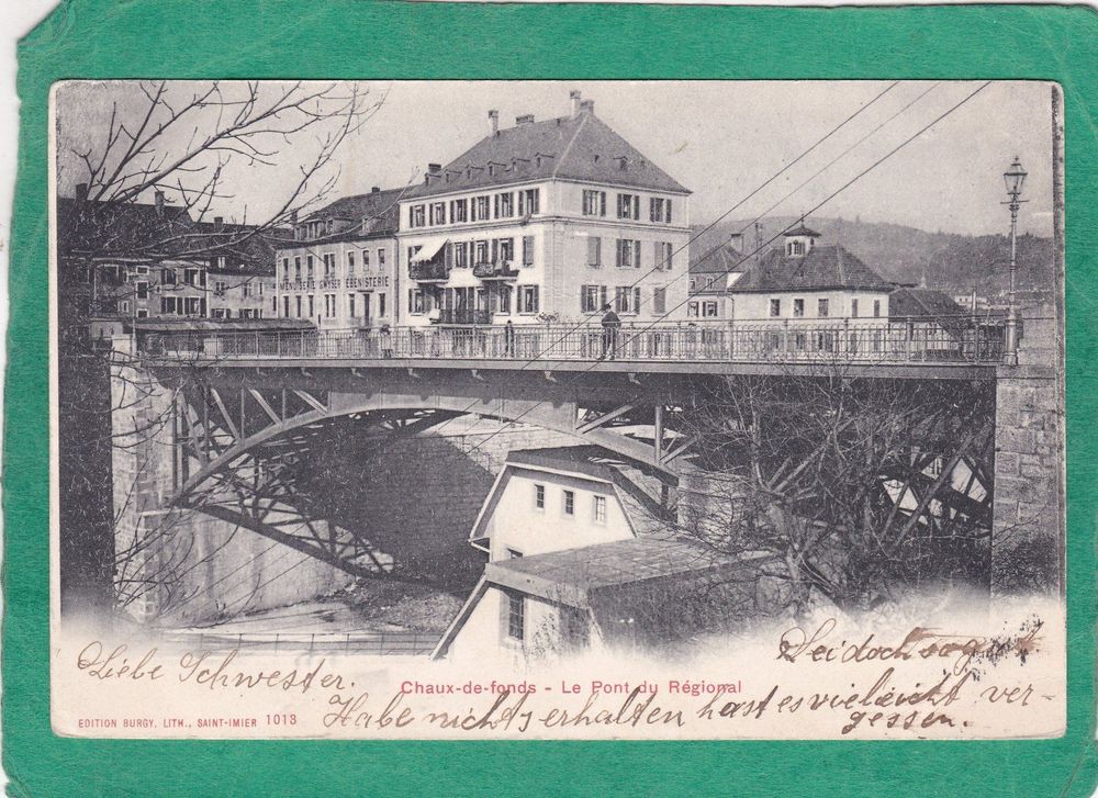 Chaux de Fonds le Pont du Régional 1903 | Kaufen auf Ricardo
