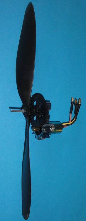 Slowflyer-Antrieb - Brushlessmotor mit Getriebe und Latte (Gebraucht ...