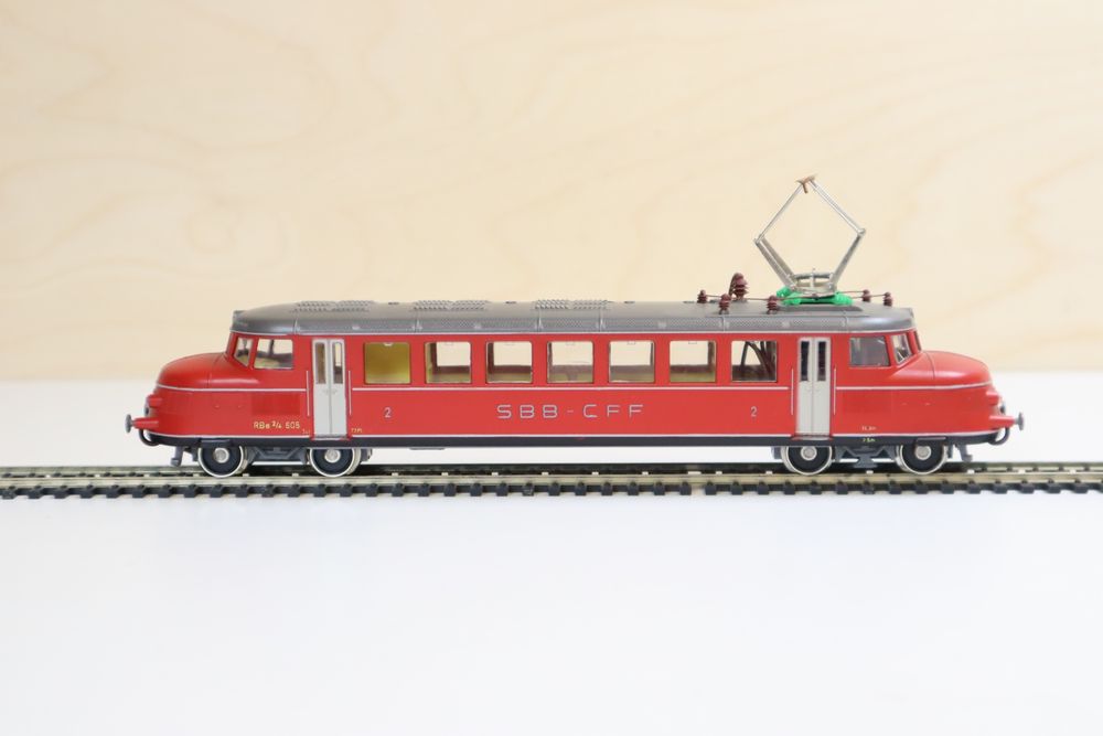 Kleinbahn SBB RBe 2/4 "Roter Pfeil" Schnelltriebwagen - H0 (Gebraucht ...