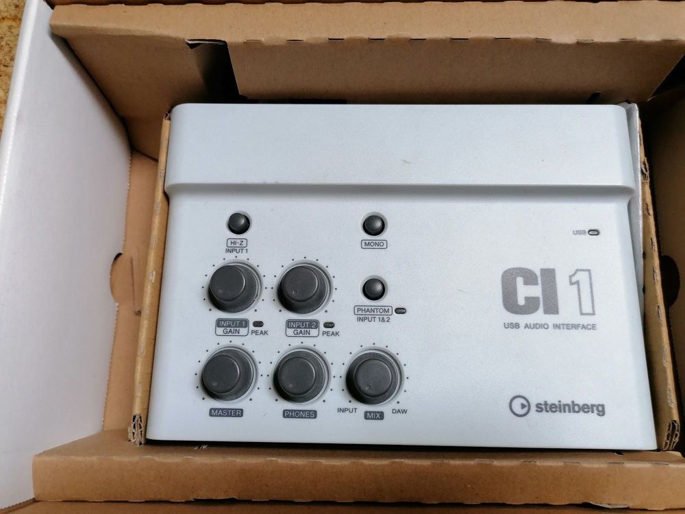 Steinberg CI1 USB Audio Interface (Gebraucht) in Bettwil für CHF 40 ...