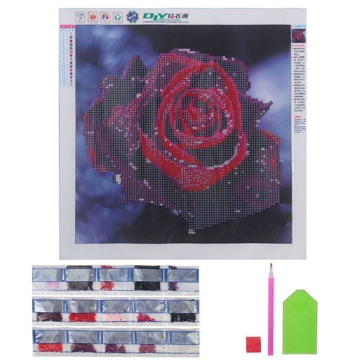 5D DIY Diamond Painting Set 30x30cm | Kaufen auf Ricardo