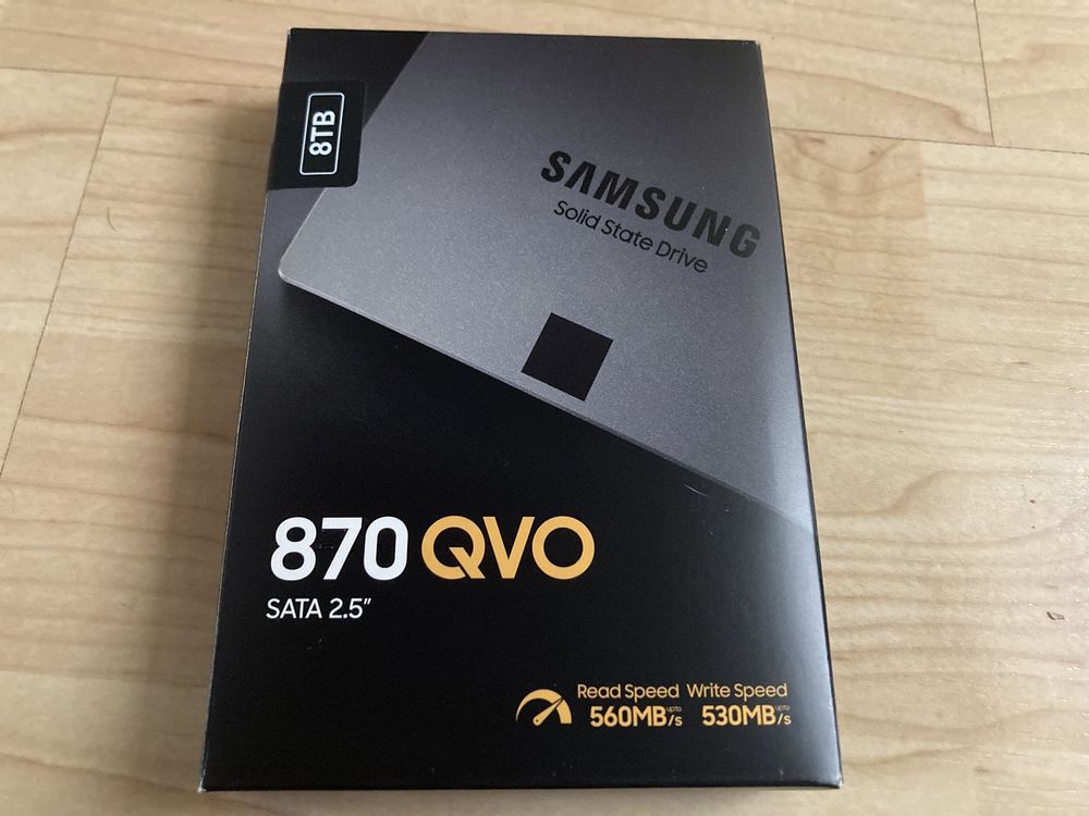 Samsung 870 QVO 8TB SSD Sata 2.5" (Gebraucht) in Ebnat-Kappel für CHF ...