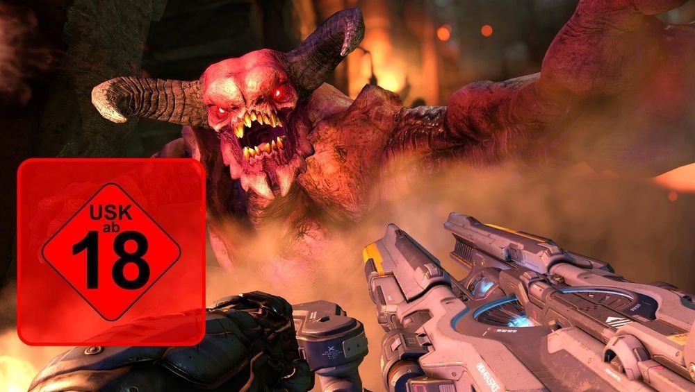 DOOM Dämonen in der Hölle 100% UNCUT PS 4 (Gebraucht) in Schüpfheim für ...