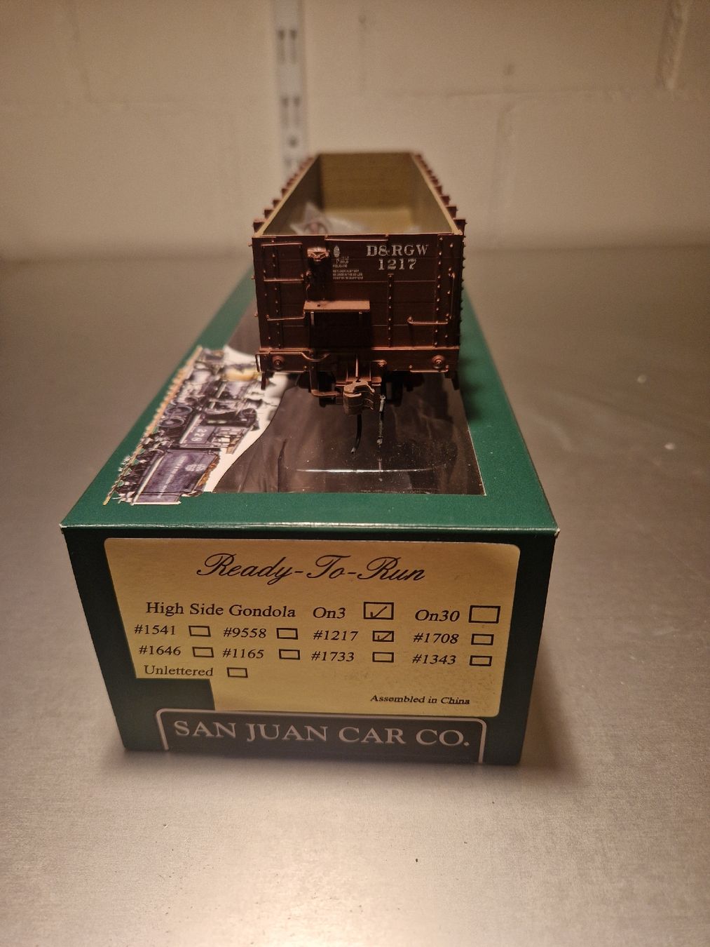 Rio Grande Gueterwagen, San Juan Car Co, On3, #1217 (Neu (gemäss ...