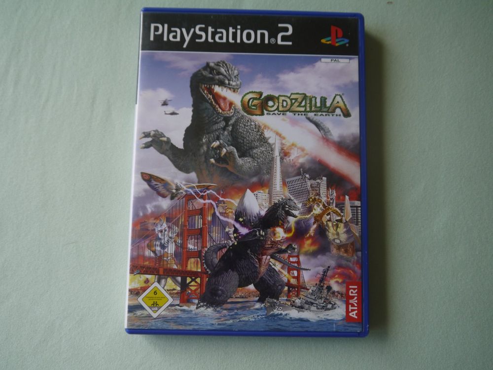 GODZILLA - SAVE THE EARTH PS2 (Gebraucht) in Hagendorn für CHF 19.9 ...