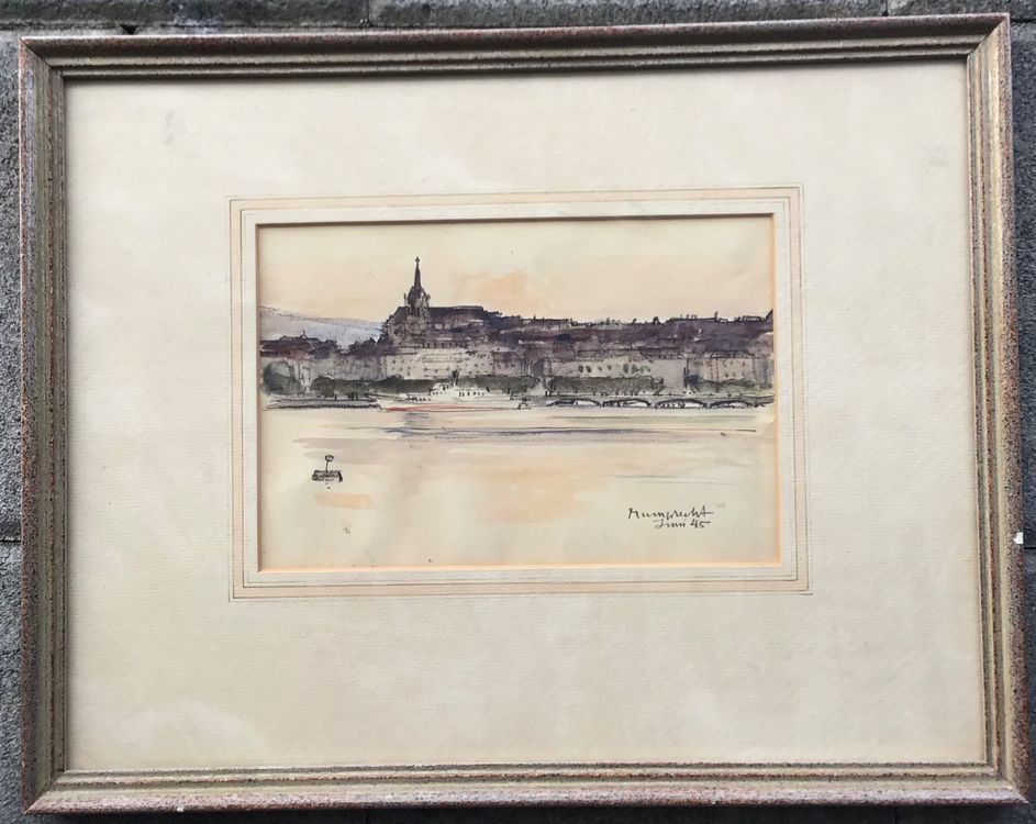Walter Rudolf MUMPRECHT (1918-2019) Landschaft Aquarell | Kaufen auf Ricardo