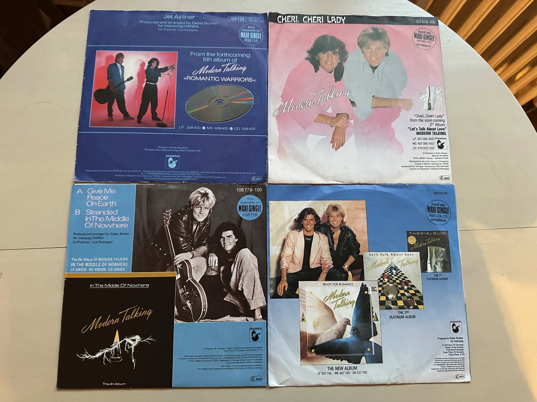 MODERN TALKING DIETER BOHLEN rare Singles Hit Kult 80's TOP (Gebraucht ...