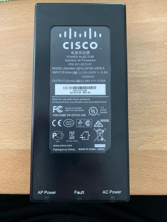 Cisco PoE Injector Power over Ethernet | Kaufen auf Ricardo
