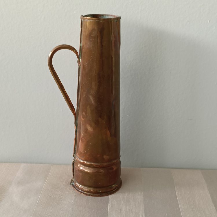Antiker Kupferkrug, Vintage Vase, Deko Landhaus (Gebraucht) in Birr für CHF 10 – mit Lieferung ...