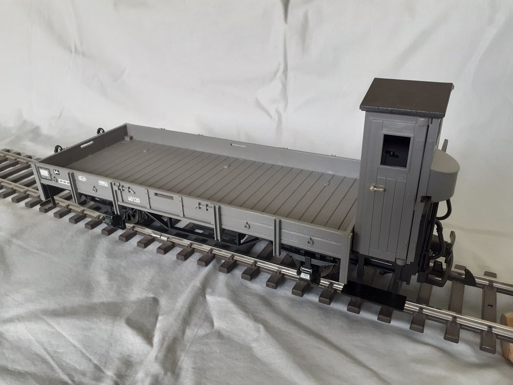 LGB 40120: Flachwagen mit Bremserhaus | Kaufen auf Ricardo