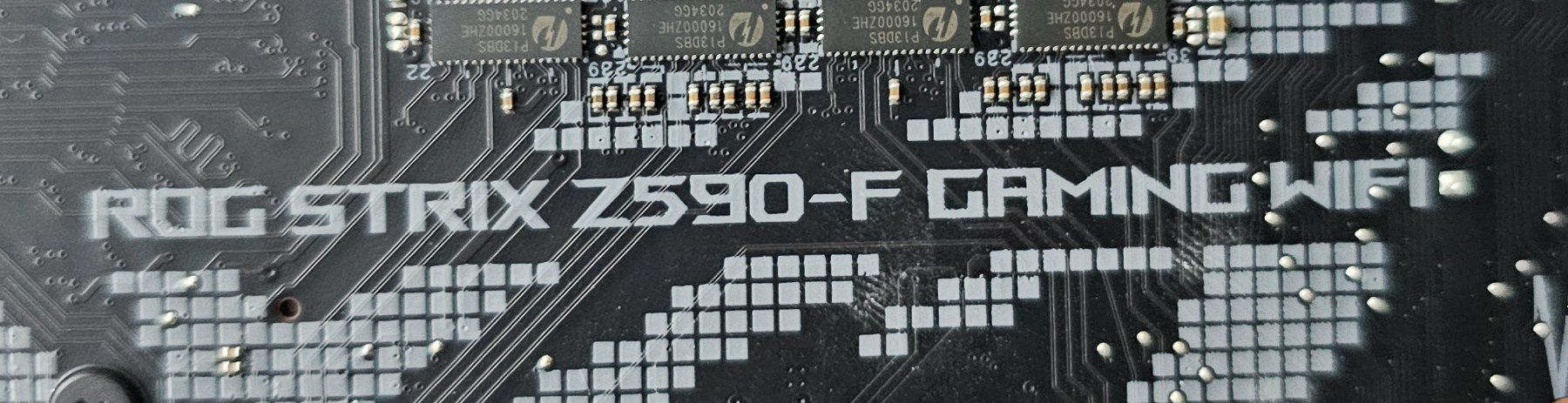 Asus Rog Strix Z590-F Gaming WiFi Mainboard ATX LGA 1200 (Gebraucht) in ...