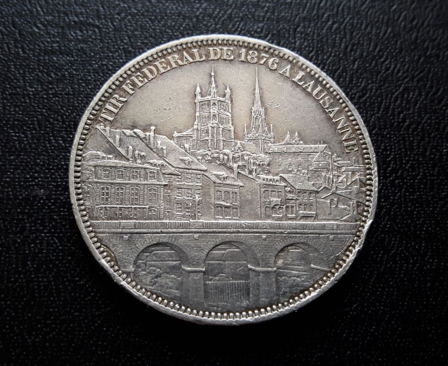 5Fr. TIR FÉDERAL DE 1876 A LAUSANNE | Kaufen auf Ricardo
