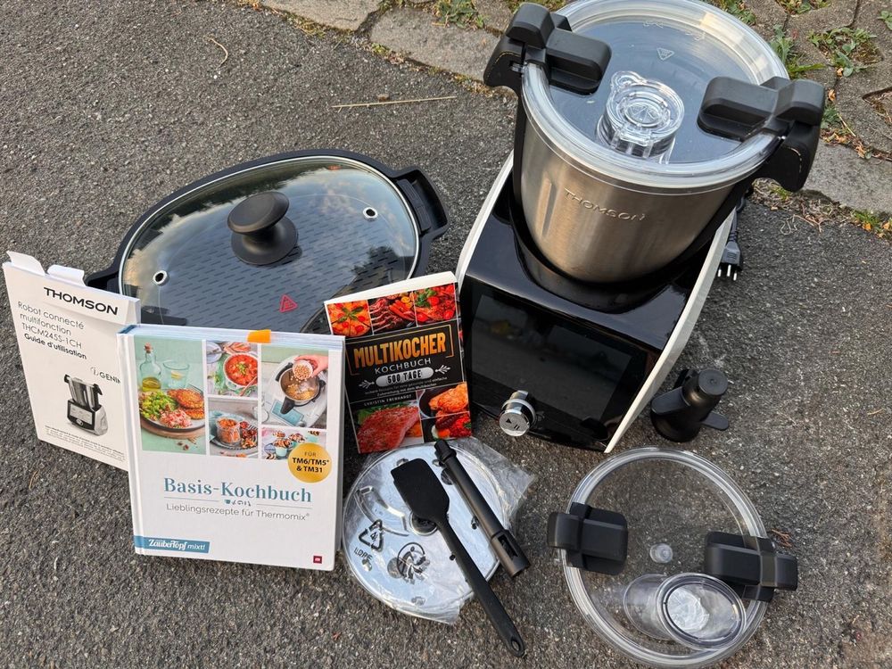 Thomson Multikocher mit viel Zubehör & Kochbüchern (Neu (gemäss ...