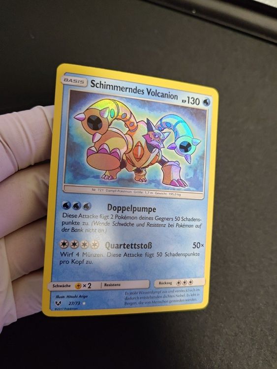 Shiny Volcanion Pokemon Karte (Gebraucht) in Killwangen für CHF 4 – mit ...