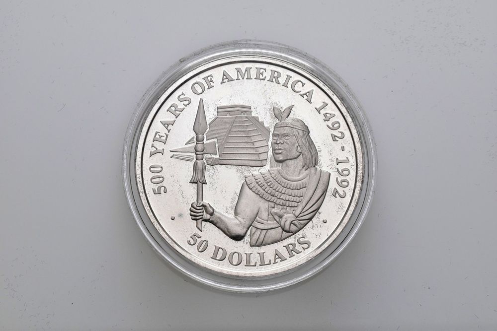 Silbermünze, Cook-Inseln, 50 Dollars 1990, Inca Prince | Kaufen auf Ricardo