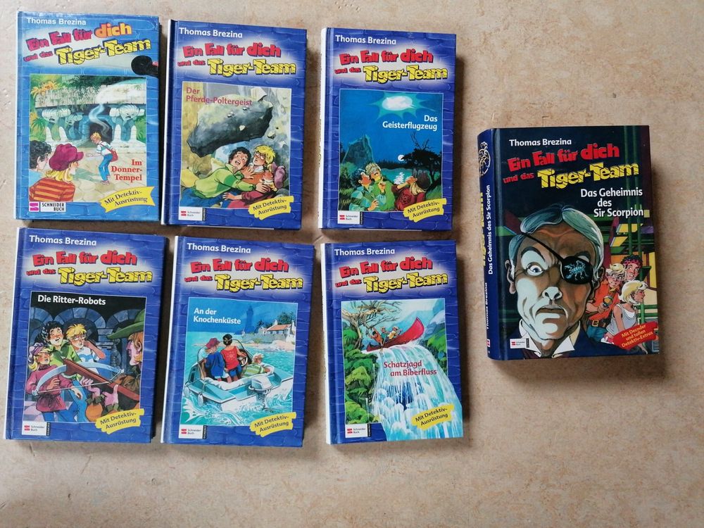 7x Ein Fall für Dich und das Tiger-Team / Thomas Brezina | Kaufen auf Ricardo