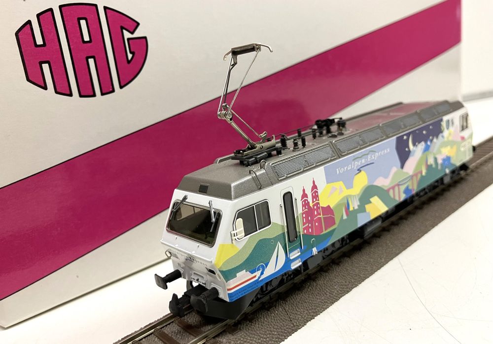 Hag 099 H0 DC= Re 4/4 BT 93 Jubi-Lok Voralpen-Express - Guss (Neu ...