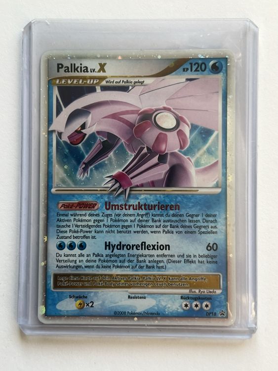Pokémon Karte Palkia LV. X DP Black Star Promo (Gebraucht) in Scharans ...