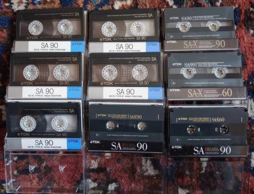 TDK Type II - 9 x cassettes MC (Gebraucht) in Le Locle für CHF 36 – mit ...