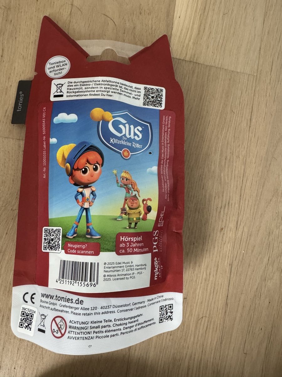 Tonie Gus der klitzekleine Ritter (Neu und originalverpackt) in Aesch ...