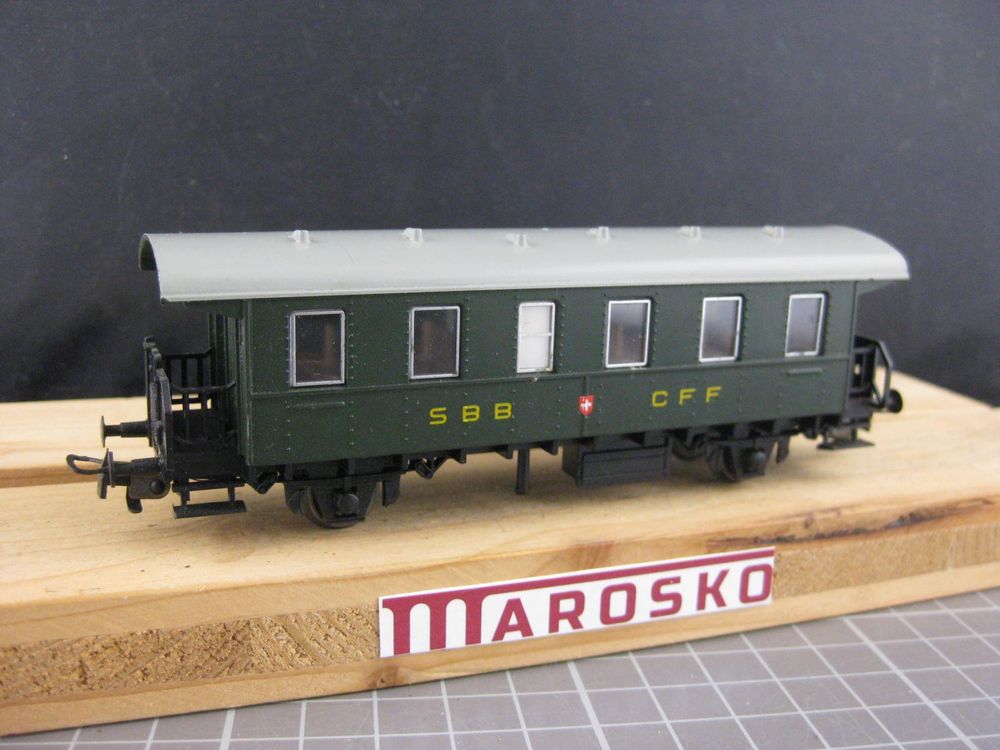Liliput SBB Oldtimerwagen , ohne OVP, . (Gebraucht) in Malters für CHF 9 – mit Lieferung auf ...