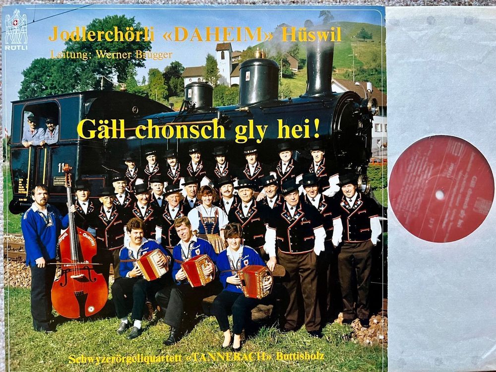 Jodlerchörli "Daheim" Schwyzerörgeliquartett Tannebach LP 🛀 (Gebraucht) in Unterseen für CHF 8 ...