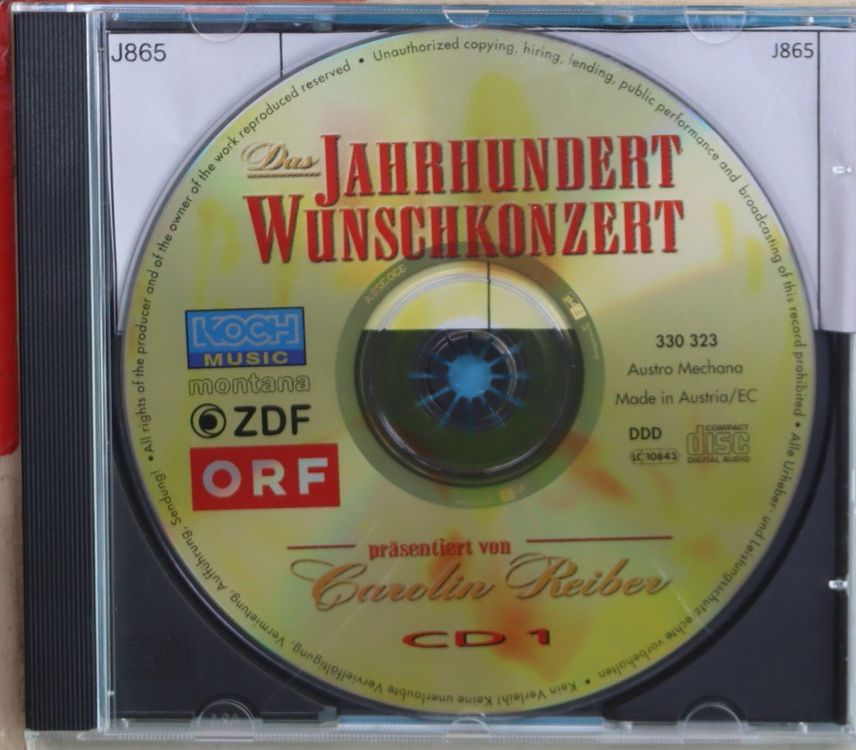 Das Jahrhundert Wunschkonzert präsentiert von Carolin Reiber (Gebraucht ...