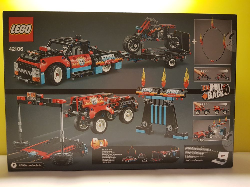 LEGO Technic 42106 - Stunt-Show mit Truck und Motorrad NEU (Neu und ...
