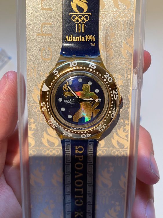 Swatch Scuba 200 Thalassios 1996 Olympische Spiele Atlanta (Gebraucht ...