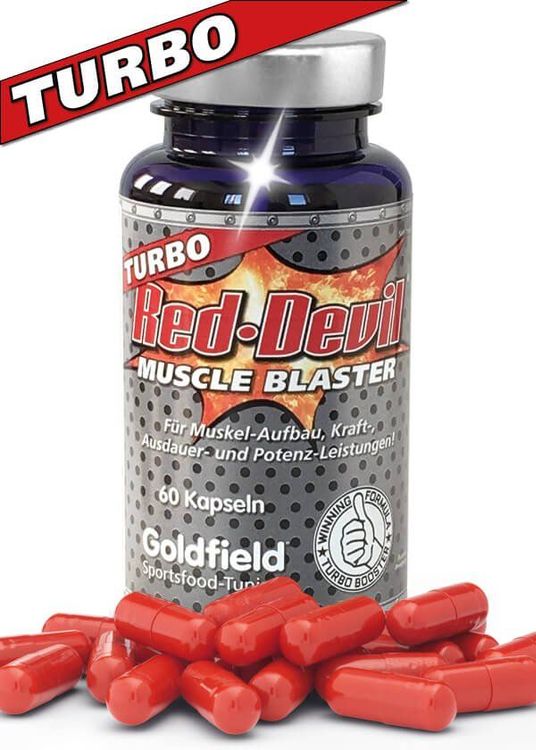Red Devil Goldfield Muskelaufbau Testo Booster Maca Tribulus (Neu und ...