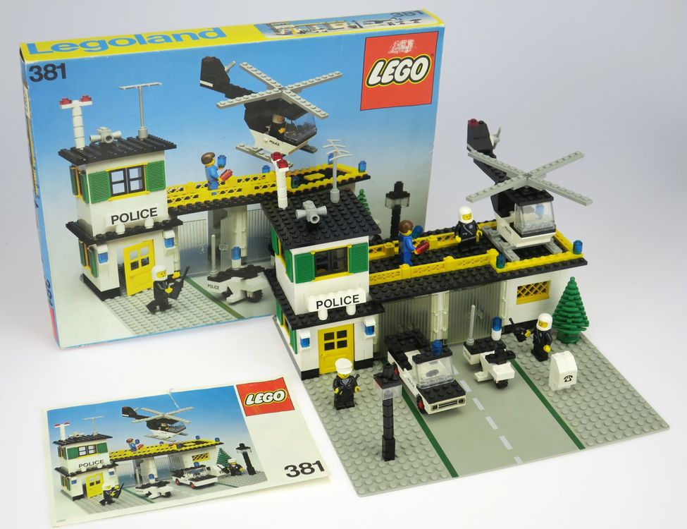 Lego Polizei Hauptquartier 381 von 1979 mit OVP (Gebraucht) in ...