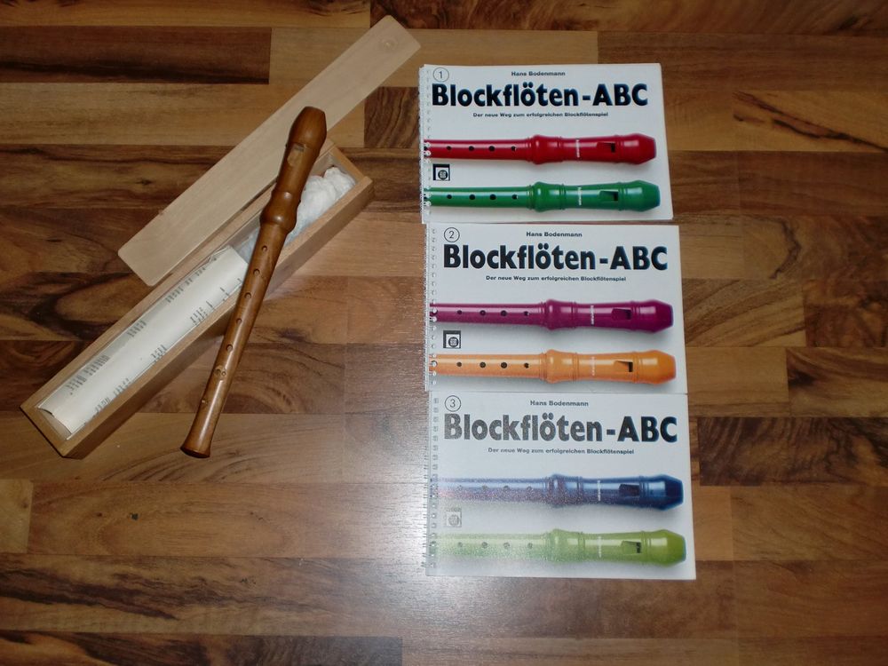 Blockflöte mit Notenbüechli | Kaufen auf Ricardo