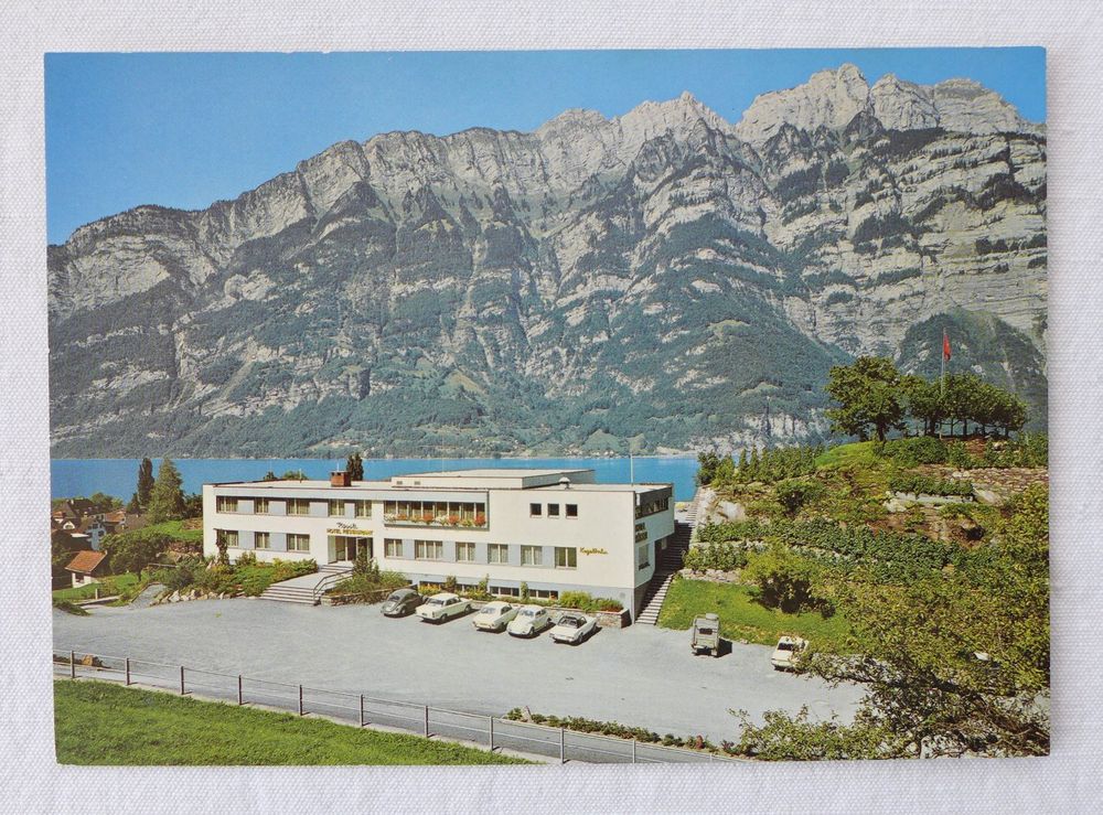 Ak Murg Sg Hotel RÖssli Am Walensee Oldtimer Kaufen Auf Ricardo