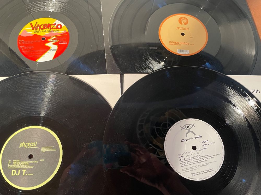 16x minimal tech house 2000s Vinylsammlung Schallplatten (Gebraucht) in ...