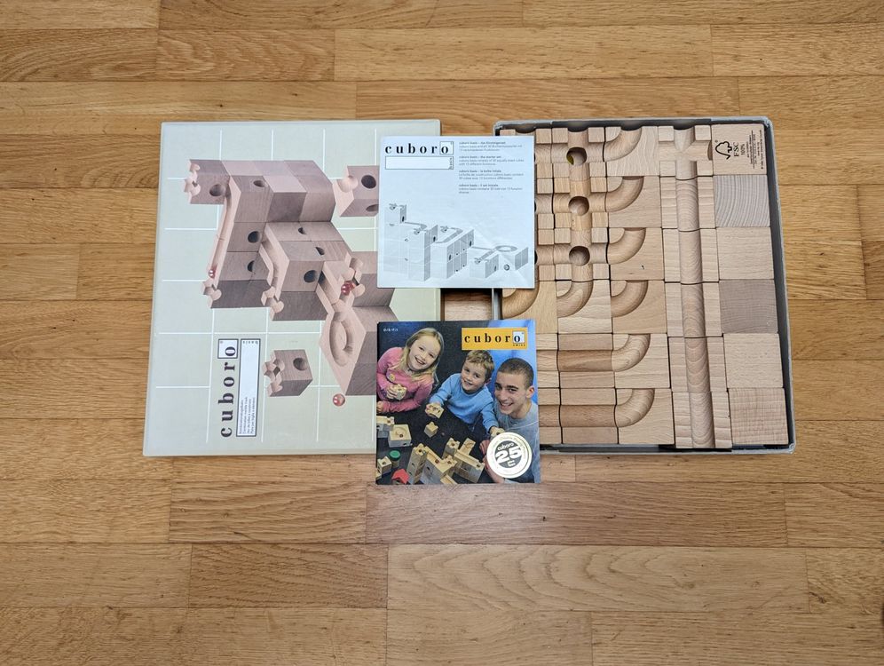 Cuboro - Basis Set - Holzkugelbahn | Kaufen auf Ricardo