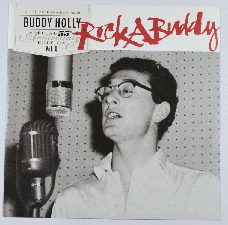 EP: BUDDY HOLLY - RockABuddy (spec. 55 Anniversary Edition) (Neu ...