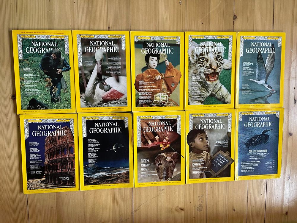 National Geographic Hefte Anno 1970 | Kaufen auf Ricardo