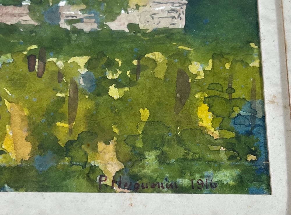 Paul Huguenin (1870-1919) Aquarell | Kaufen auf Ricardo