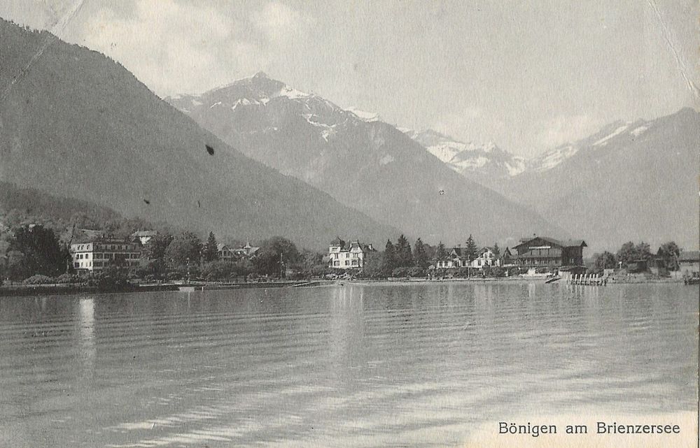 Bönigen am Brienzersee, Vollstempel Bönigen, 1925 | Kaufen auf Ricardo