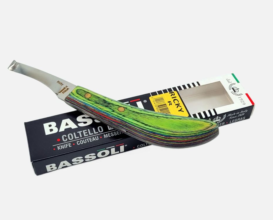 Hufmesser mit gerader Klinge Bassoli RICKY Ausführung rechts (Neu und ...