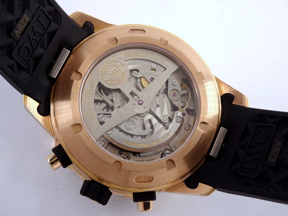 IWC AQUATIMER CHRONO 18K RG IW376903 AUTOMATIK REVISON 2024 (Gebraucht ...