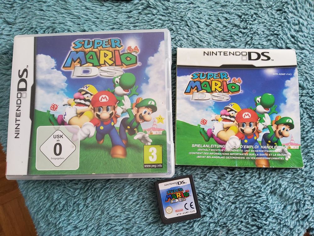 SUPER MARIO 64 DS NINTENDO DS 2DS 3DS (Gebraucht) in Villars-le-Terroir ...